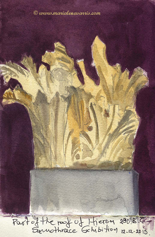 Antiquities Sketches – Marialena Sarris Μαριαλενα Σαρρη