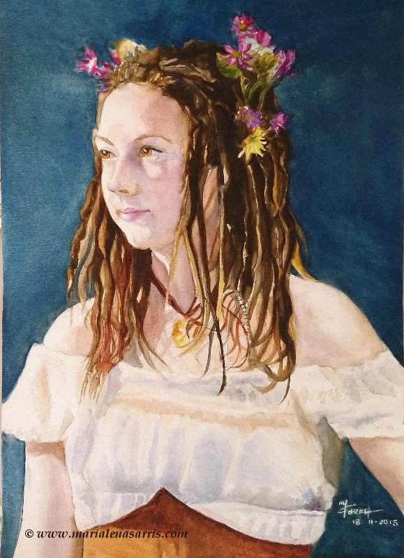 Portraits – Marialena Sarris Μαριαλενα Σαρρη